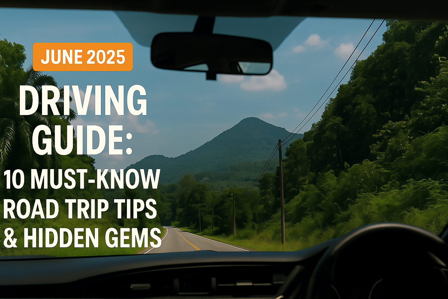 June 2025 driving guide: 10 must-know road trip tips & hidden gems in ...