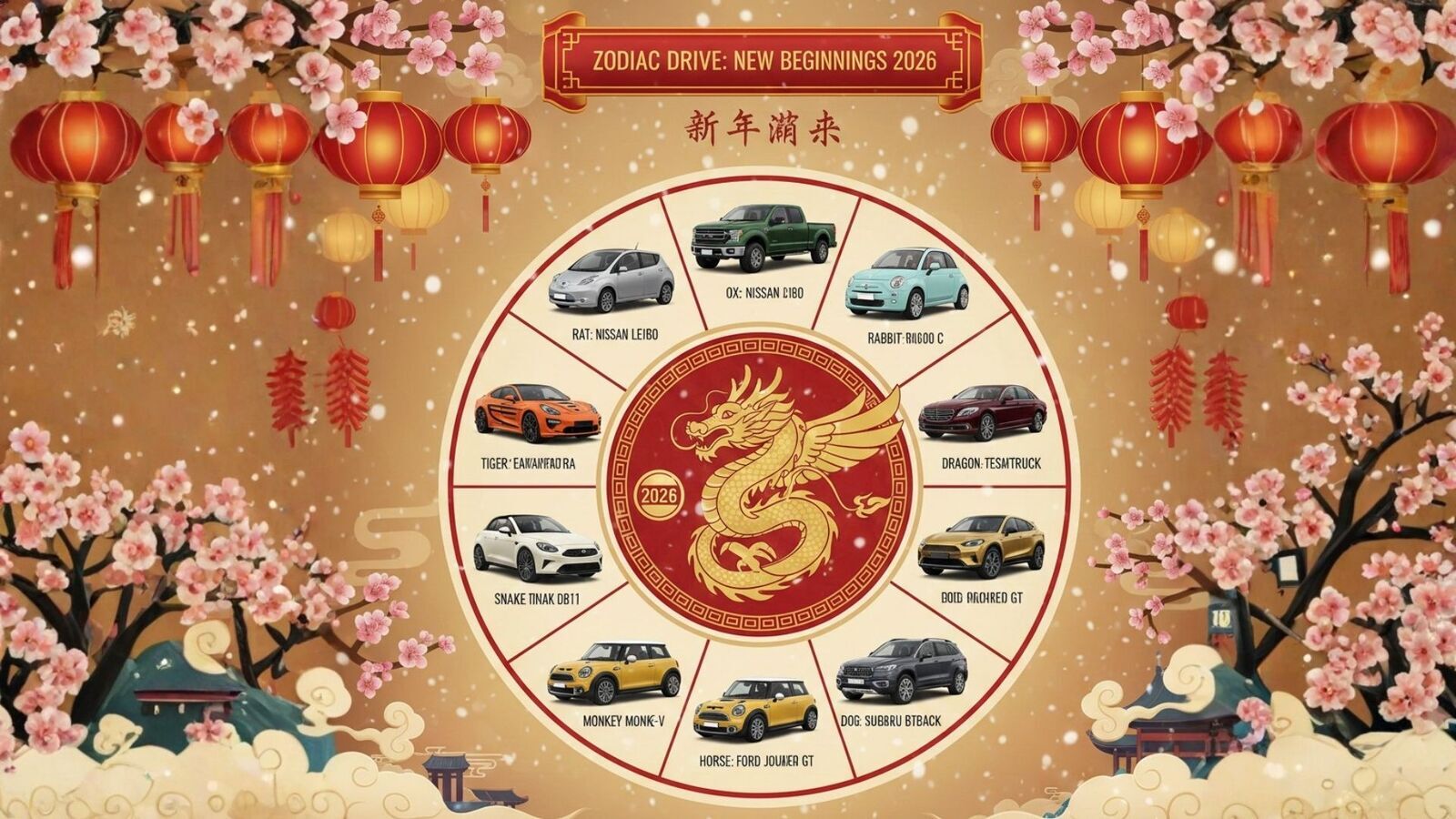 Zodiac Sign That Matches Which Car for This Chinese New Year 2026 ...