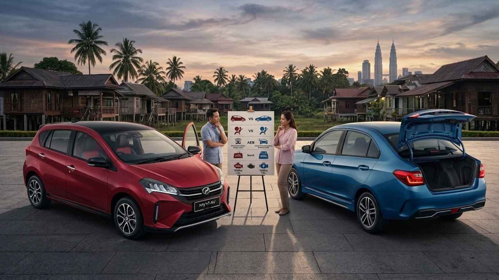 Best Car Under RM30,000 Malaysia: Myvi AV vs New Saga (2026) | Articles ...