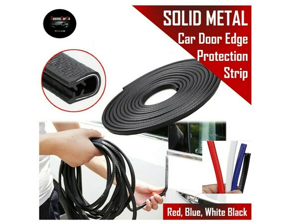 Car Door Edge Protector 10M Metal U-Shape Door Edge Trim Guard ...