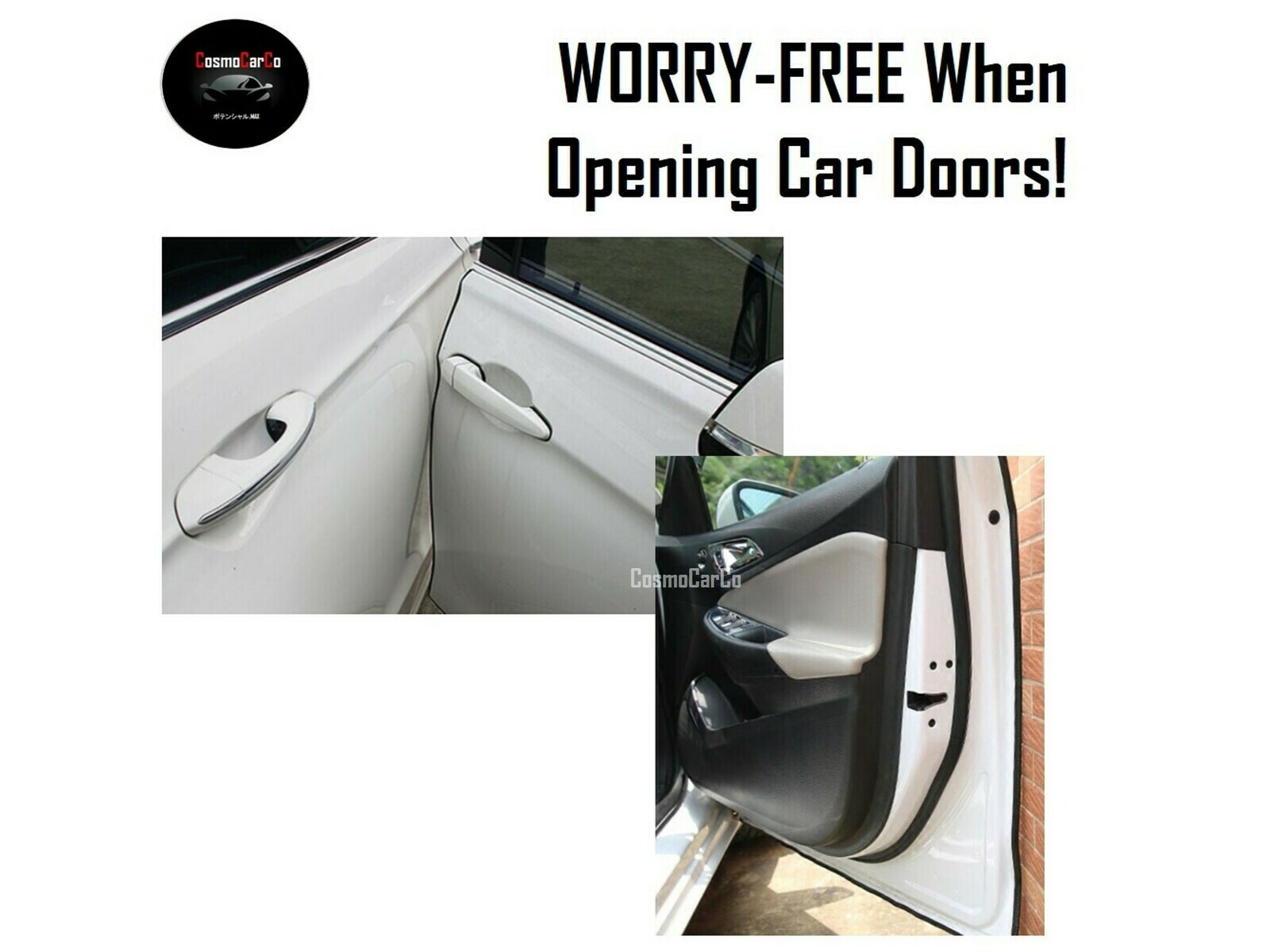 5M Car Door Edge Protector Strip Carbon Fiber Design Protection Guard ...