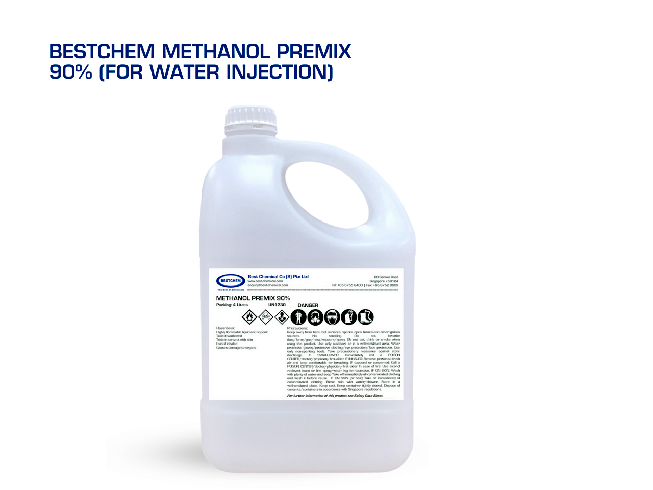 Bestchem Methanol Premix 90% (for water injection) | Deals | Motorist ...